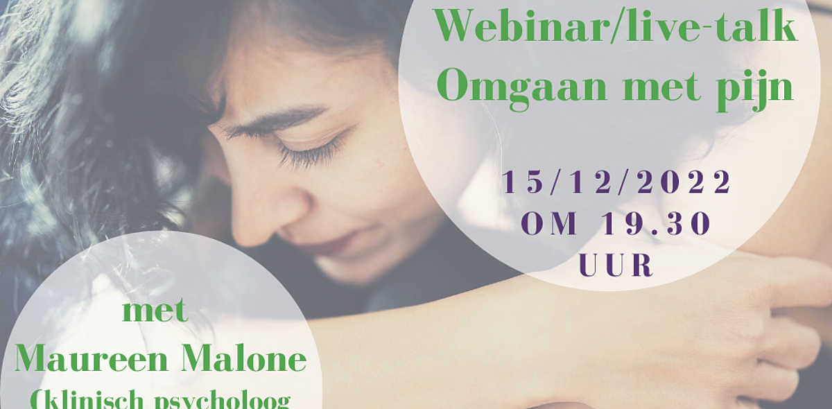 Webinar "Omgaan met pijn" | Patiëntenvereniging voor ziekte van Crohn & Colitis ulcerosa